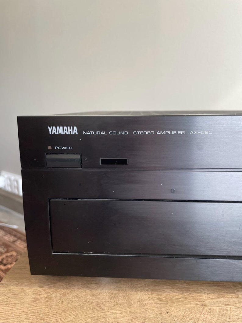 YAMAHA AX-590 – Natural Sound Stereo Integrated Amplifier - Etsy