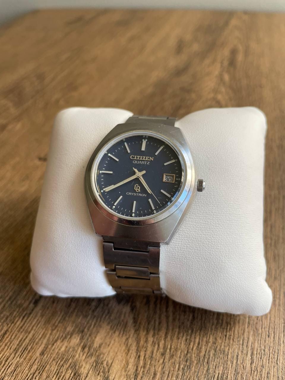 Vintage Citizen Quartz Crystron Watch – Japan, Excellent Condition - Etsy