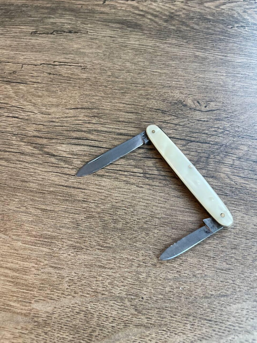 Vintage French Penknife INOX (france), 2 Blades - Etsy