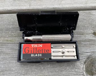RARE 1941 Gillette HYBRID RANGER Tech Brass and Nickel 2-tone Vintage ...