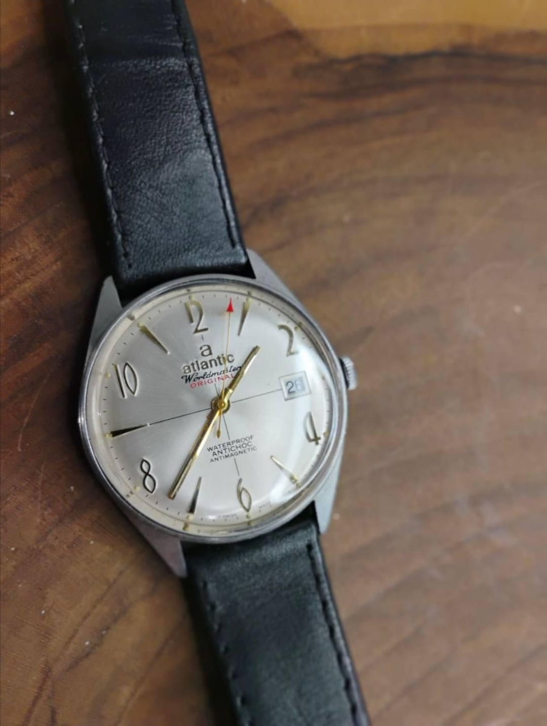 Vintage Atlantic Worldmaster Original Watch - Etsy
