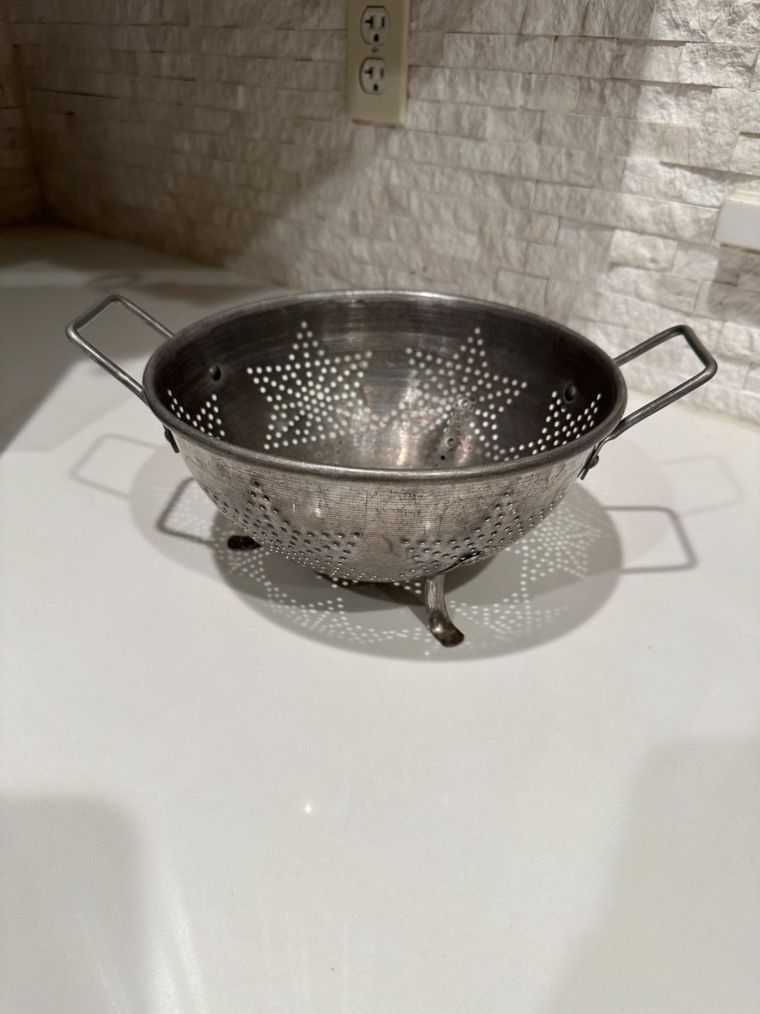 Vintage Strainer/metal Strainer/vintage Kitchenware - Etsy