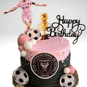 Messi Cake Topper - Etsy