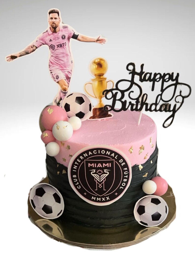 Messi Cake Topper - Etsy
