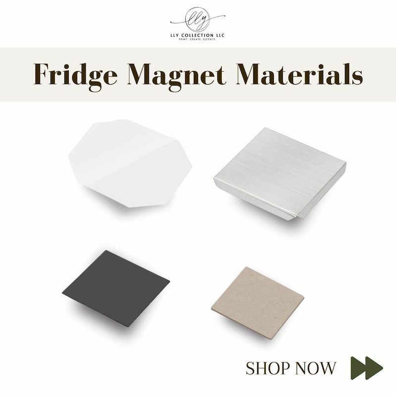 Fridge Magnet Material - Etsy