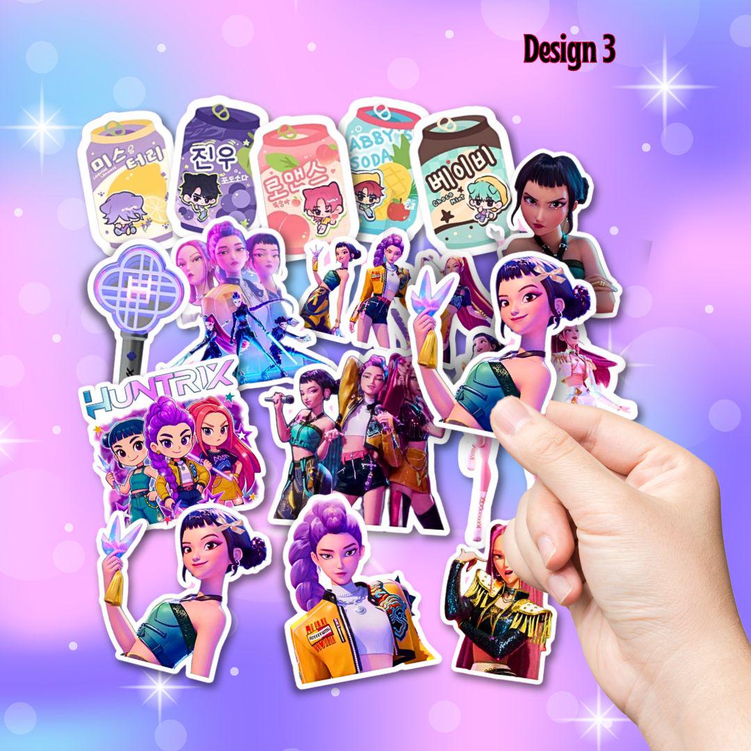 Kpop Demon Hunters Sticker Packs- Sticker Collection 4 - Etsy