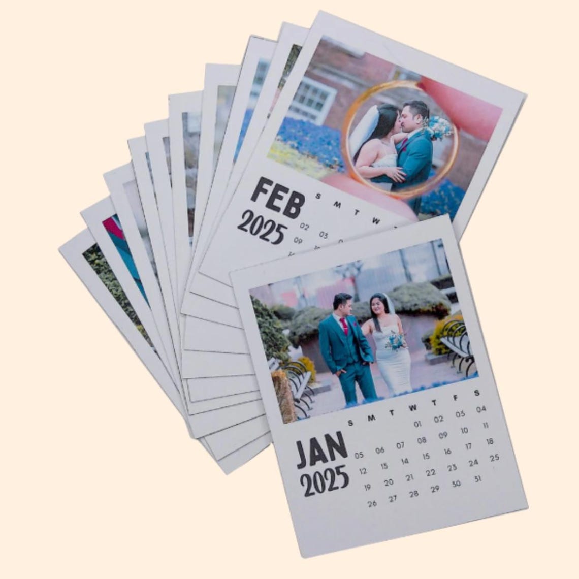 Personalized Photo Calendar Magnet: Custom 4x5" Gift - Etsy