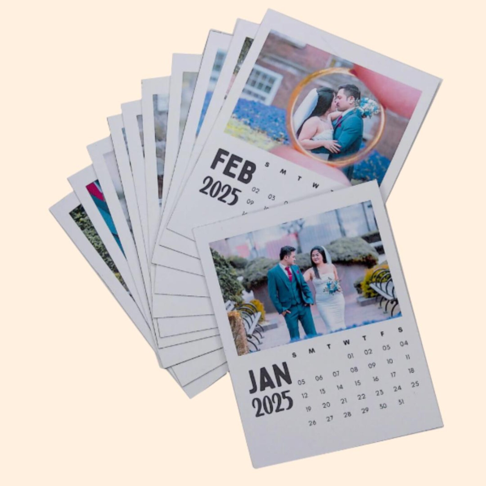 Personalized Photo Calendar Magnet: Custom 4x5" Gift - Etsy