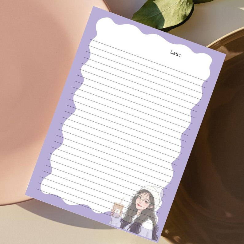 Lady Notepad 80pcs - Etsy