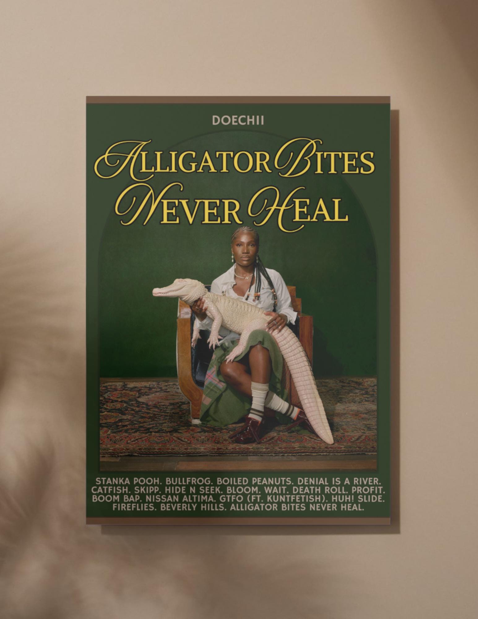 Doechii Poster | Alligator Bites Never Heal Album | Digital Download ...