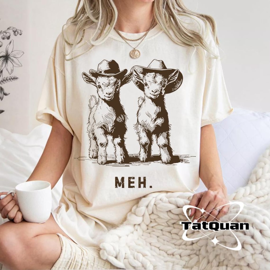 Goat Meh Png, Goat Lover Png, Western Png, Cowboy Farmer Gift ...