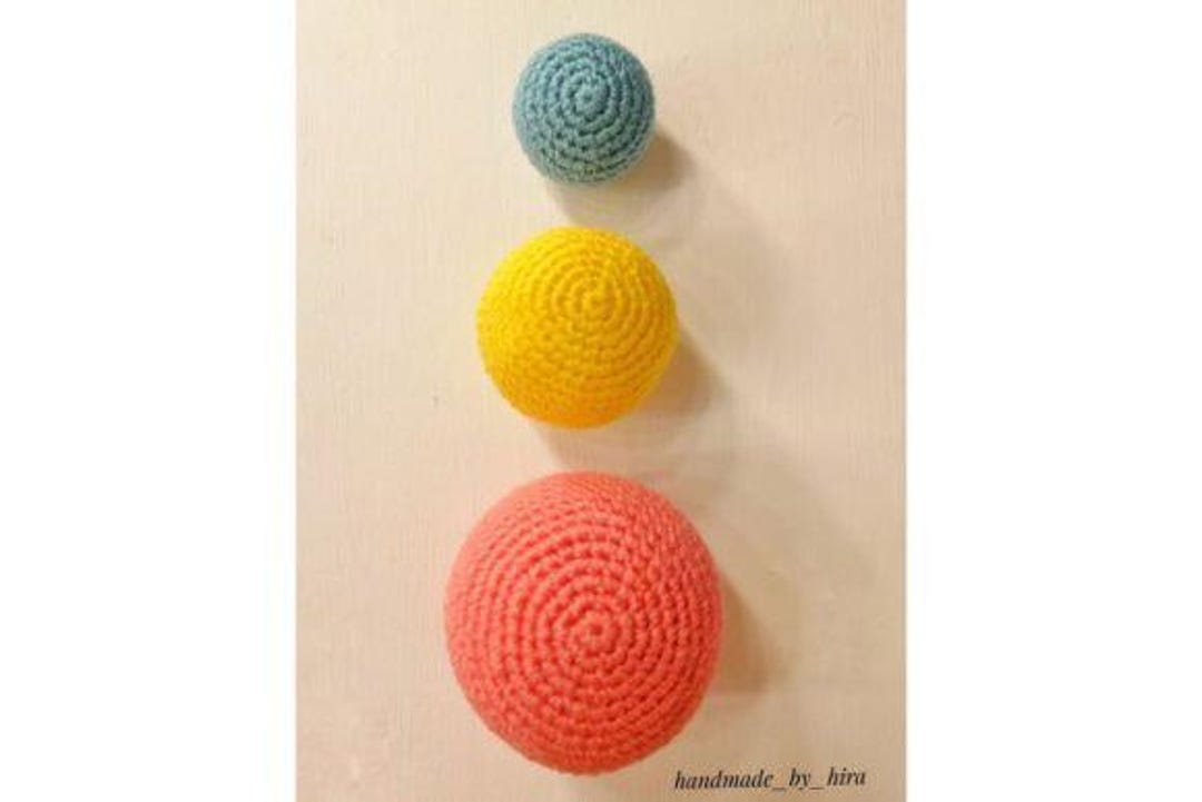 Amigurumi Ball Pattern, Crochet Balls Rainbow Pattern, Amigurumi PDF ...