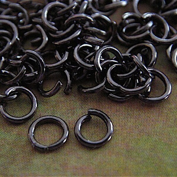 Black Metal Ring - Etsy