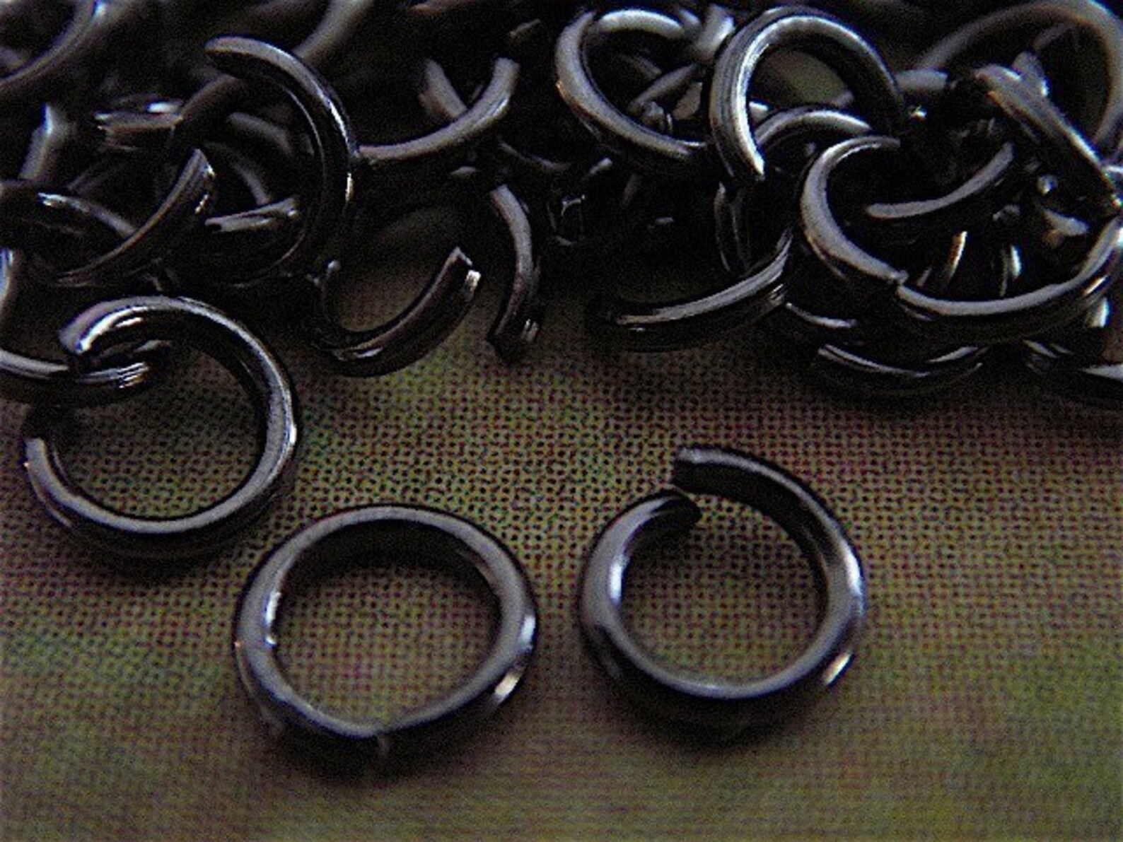 Black Jumprings 100 Gun Metal Black Jumprings 4mm - Etsy