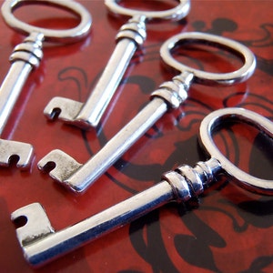 5 - Antique Silver - Keys (ASK) - Etsy
