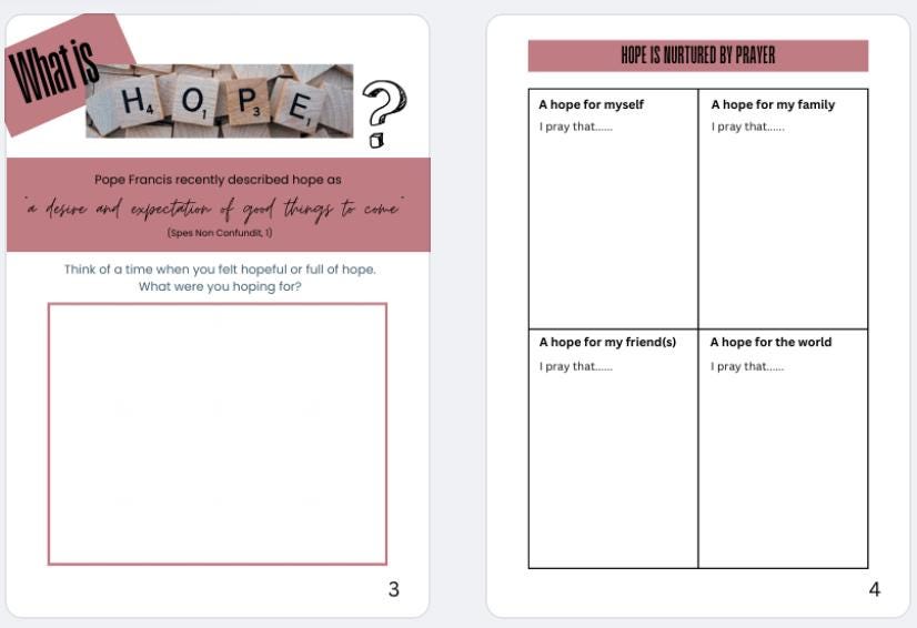 Jubilee 2025 and Prayer Lesson Plan for Catholic Kids, With Prayer ...