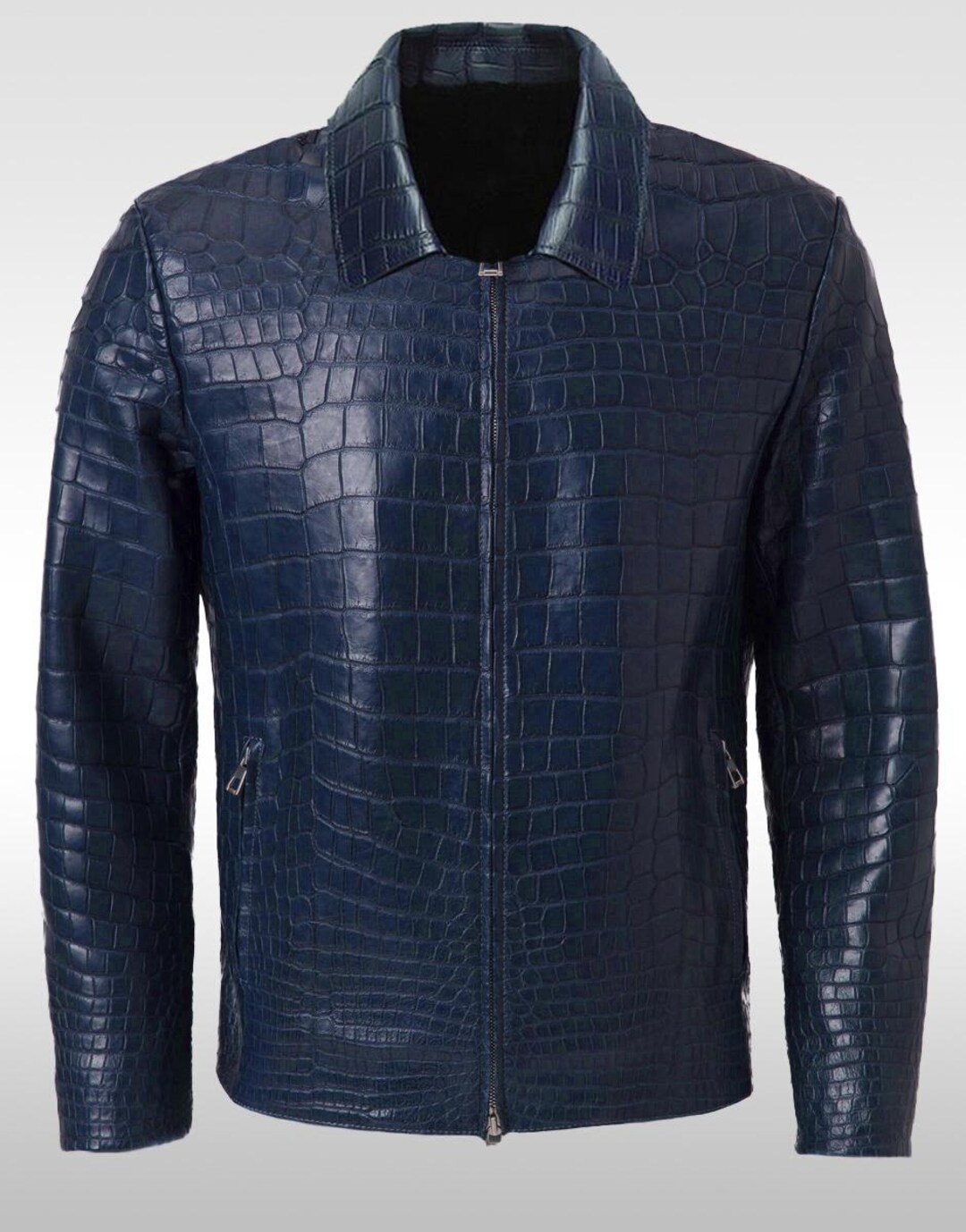 Custom Alligator Leather Jacket - Etsy