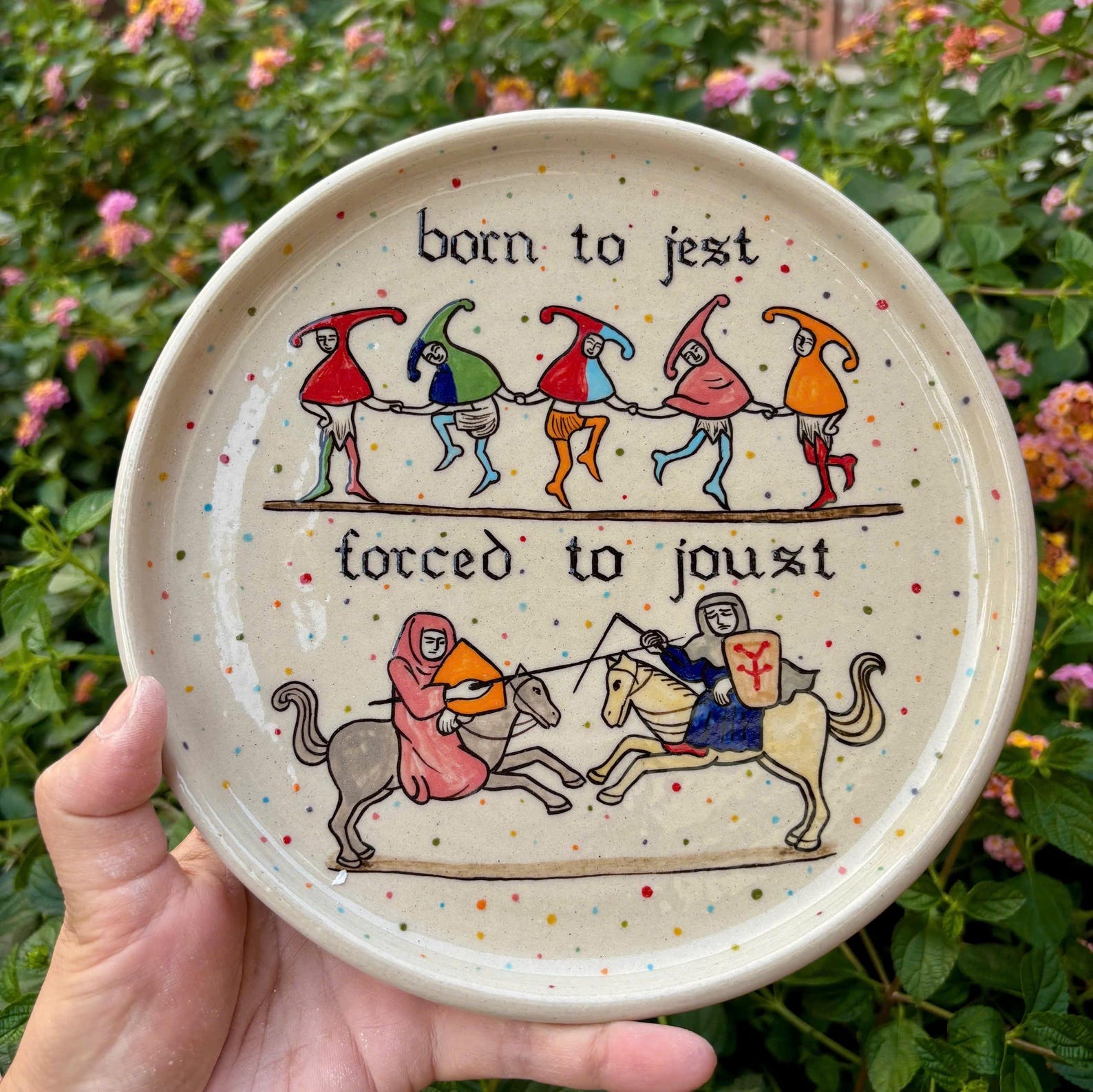 Custom Hand-painted Ceramic Plate | Design Your Own Pottery | Dessert ...