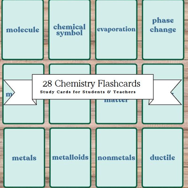 Chemistry Card - Etsy