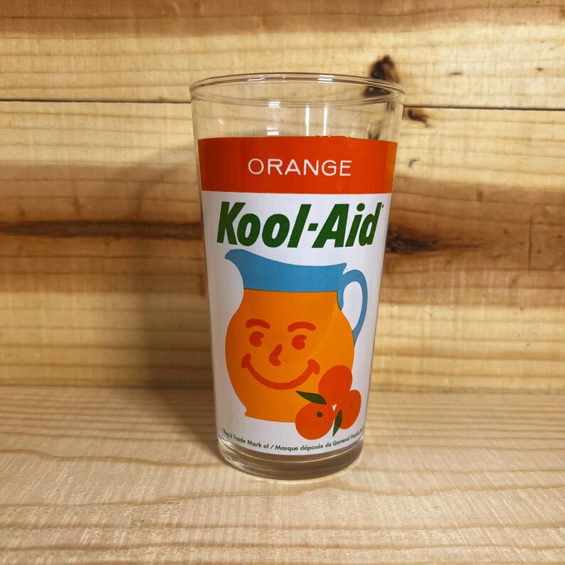 Vintage Kool Aid Drinking Glasses - Etsy