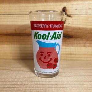 Vintage Kool Aid Drinking Glasses - Etsy