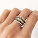 Silver Stacking Rings Stackable Rings Silver Stack Rings - Etsy