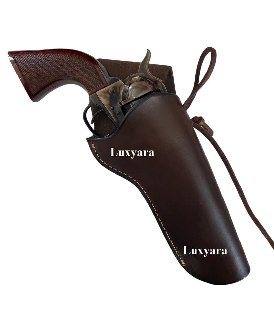 Single Action Holster Cowboy Holster Crossdraw Holster Herman Oak ...