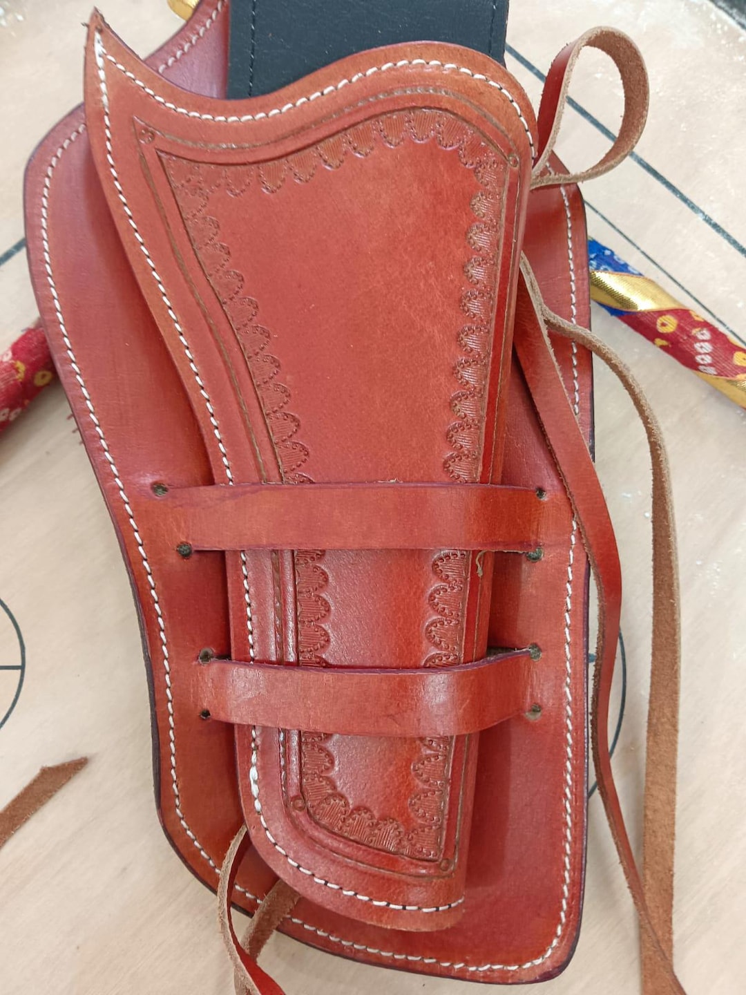 Single Action Holster Cowboy Holster Crossdraw Holster Herman Oak ...