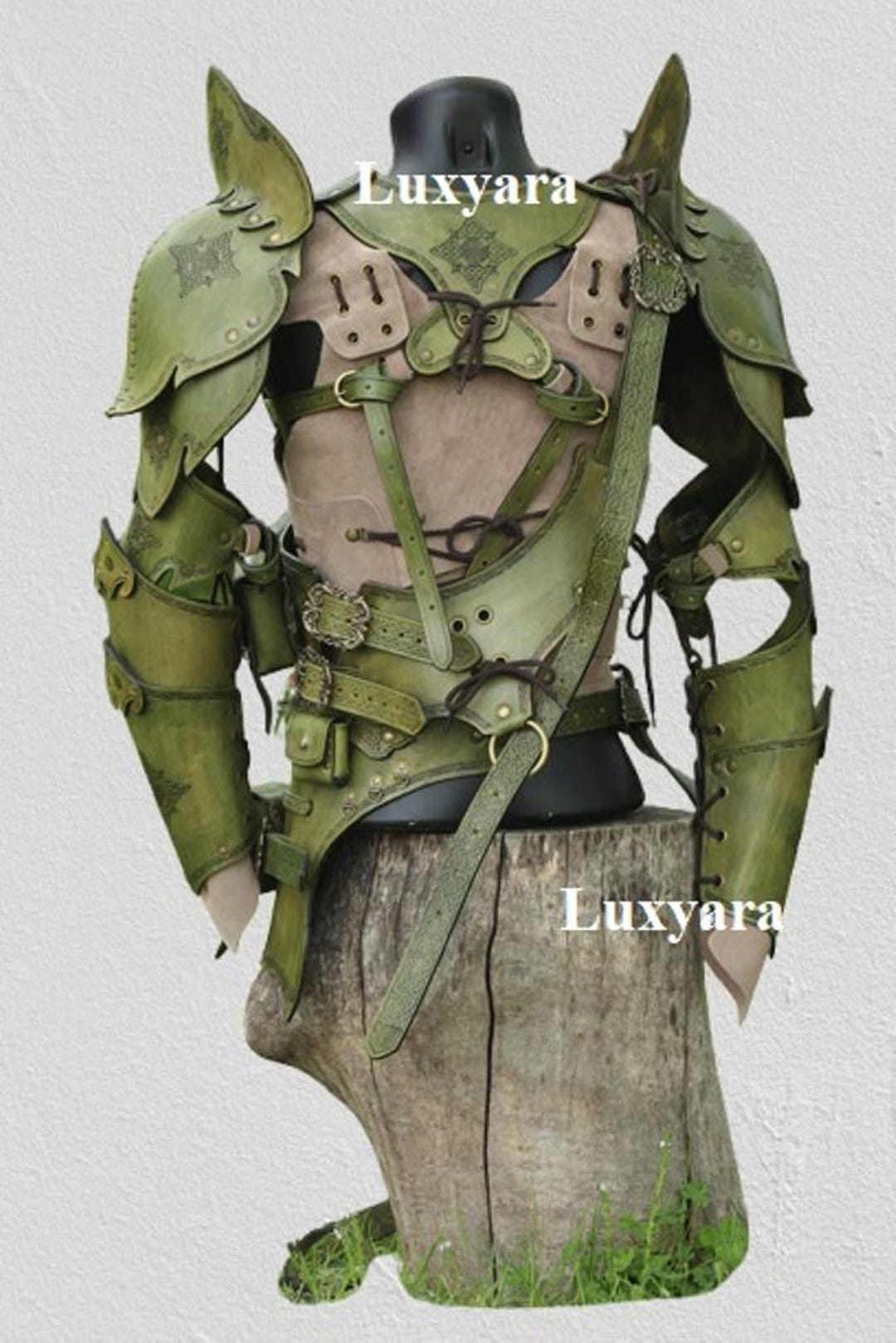 Elven Ranger, Pauldrons, Gorget, Vest, Bracers, LARP Armor,elven Ranger ...