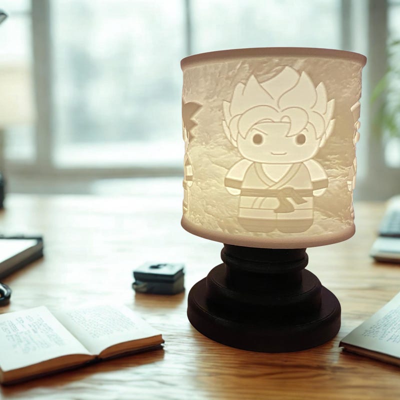 Dragon Ball Z Lamp - Etsy