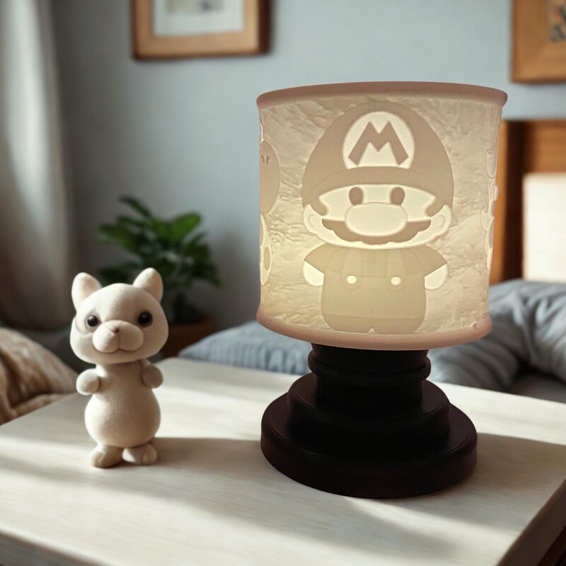 Mario Lamp - Etsy