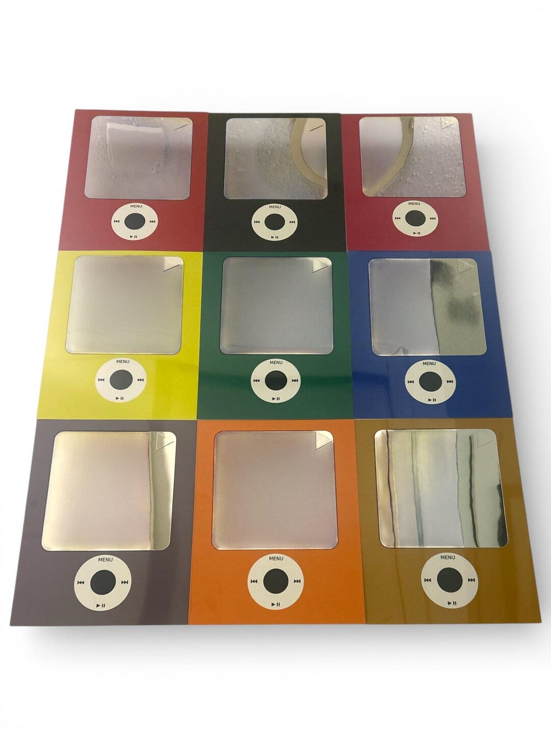 9 Piece Classic Ipod Nano Mirror Set | Retro Wall Metal Plaques - Etsy