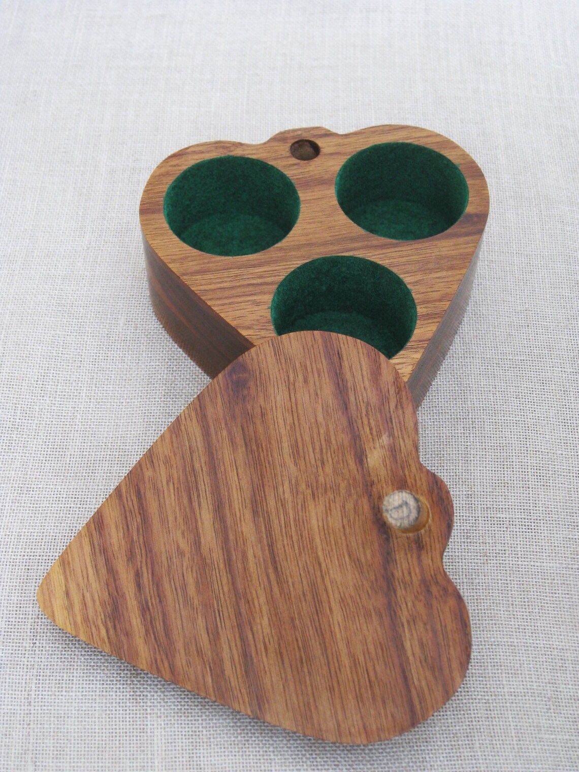 Vintage Heart Shaped Box Wood Small Storage Organization - Etsy