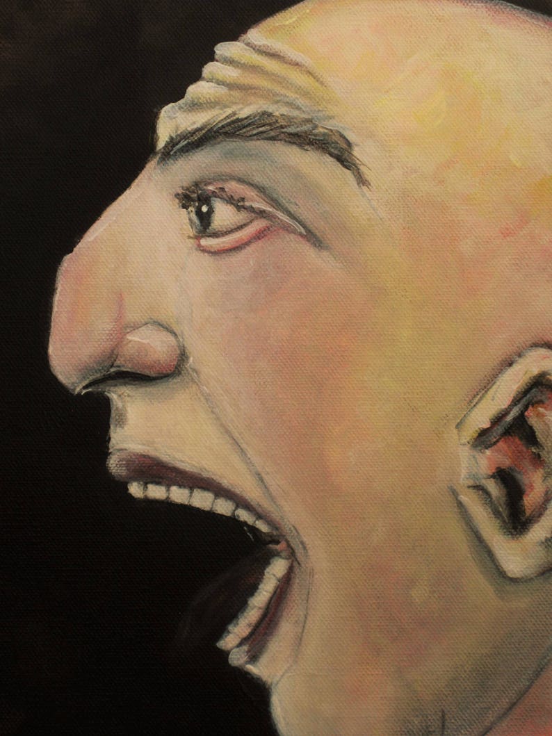 Male Portrait Painting Original Fine Art Portraiture | Etsy