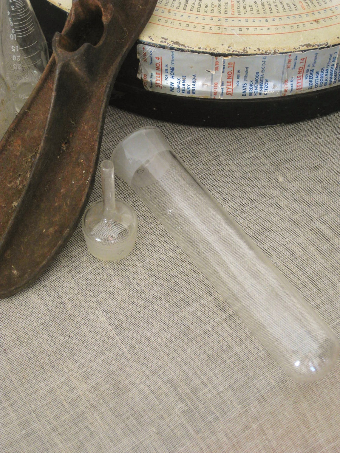 Vintage Large Glass Test Tube Laboratory Glass Medical | Etsy