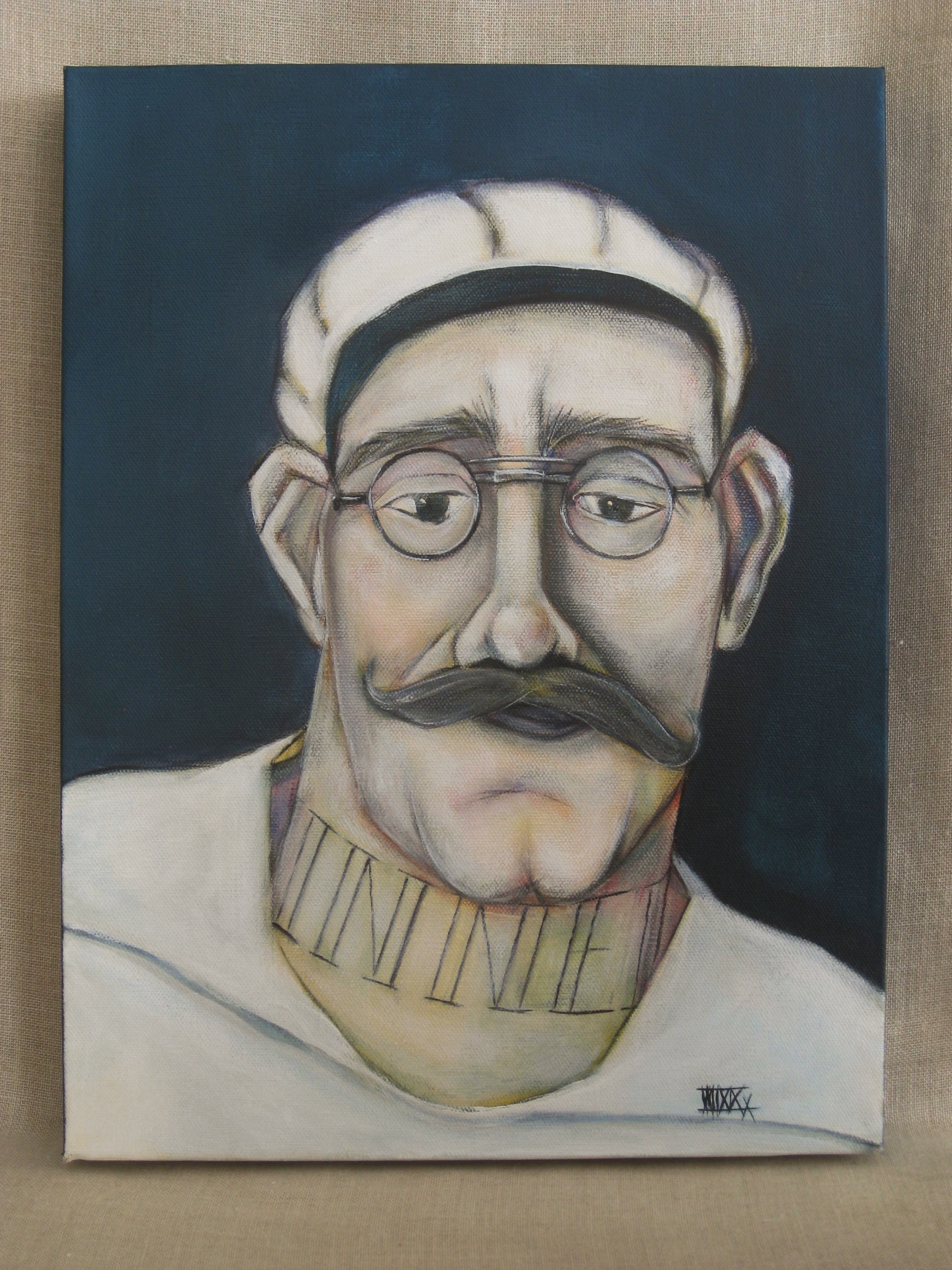 Contemporary Male Portrait Painting, Original Fine Art, Latin Men ...