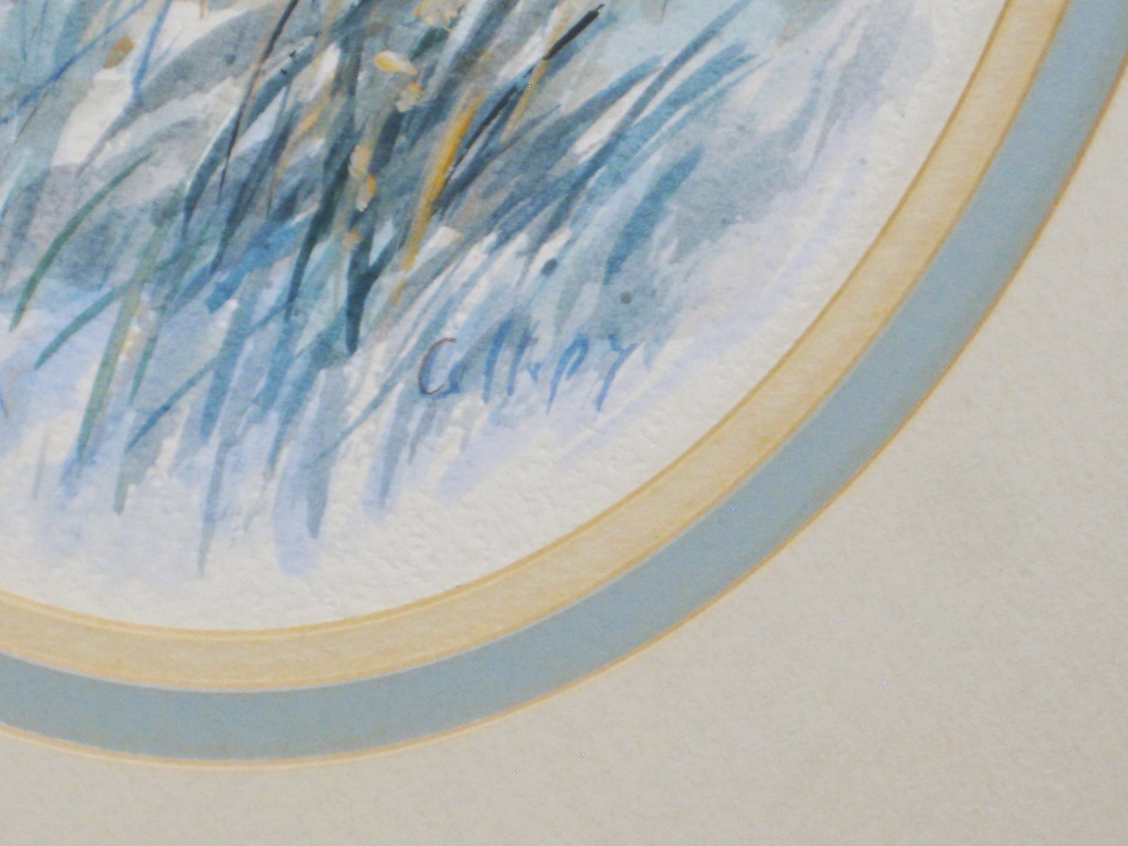 Vintage Landscape Watercolor Painting Richard K Collopy - Etsy