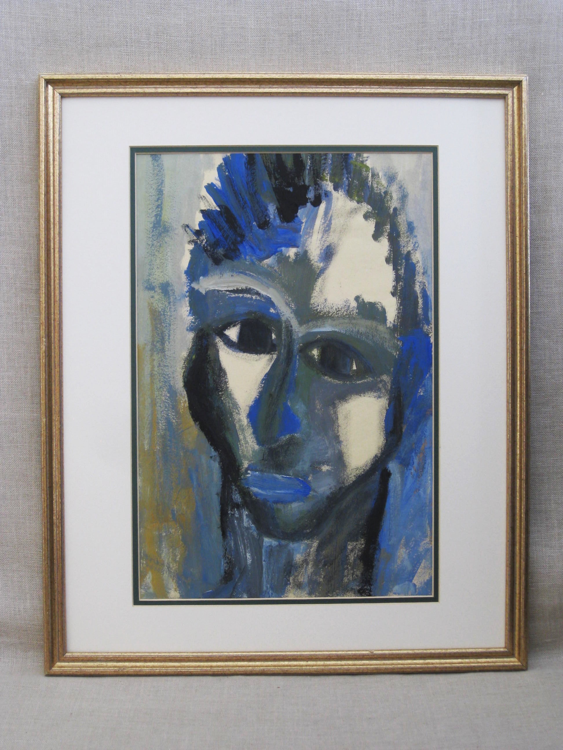 Abstract Portrait Painting Male