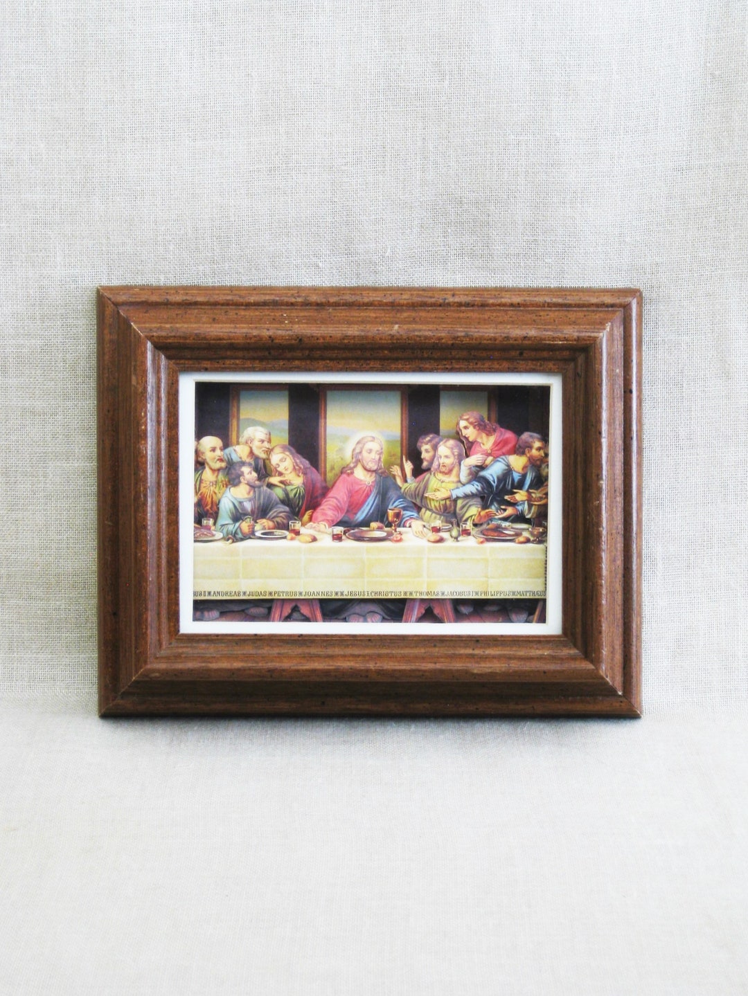 Vintage Last Supper Shadow Box Religious Wall Décor Jesus Home Altar - Etsy