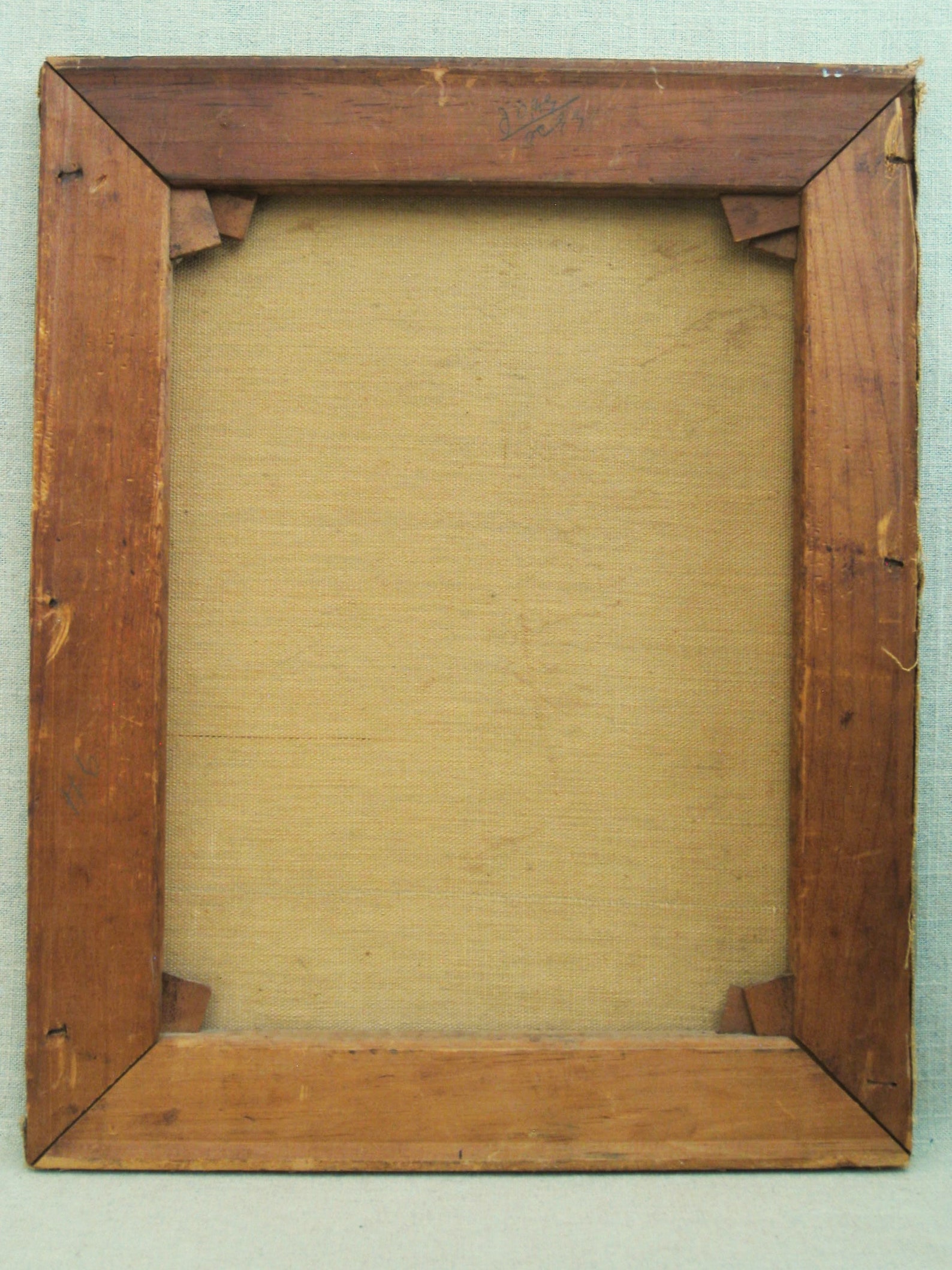 RESERVED Vintage Female Portrait Cat Painting Framed Child Original ...