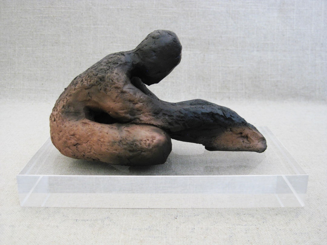Vintage Female Ceramic Sculpture Fine Art Ceramic Figure Housewarming ...