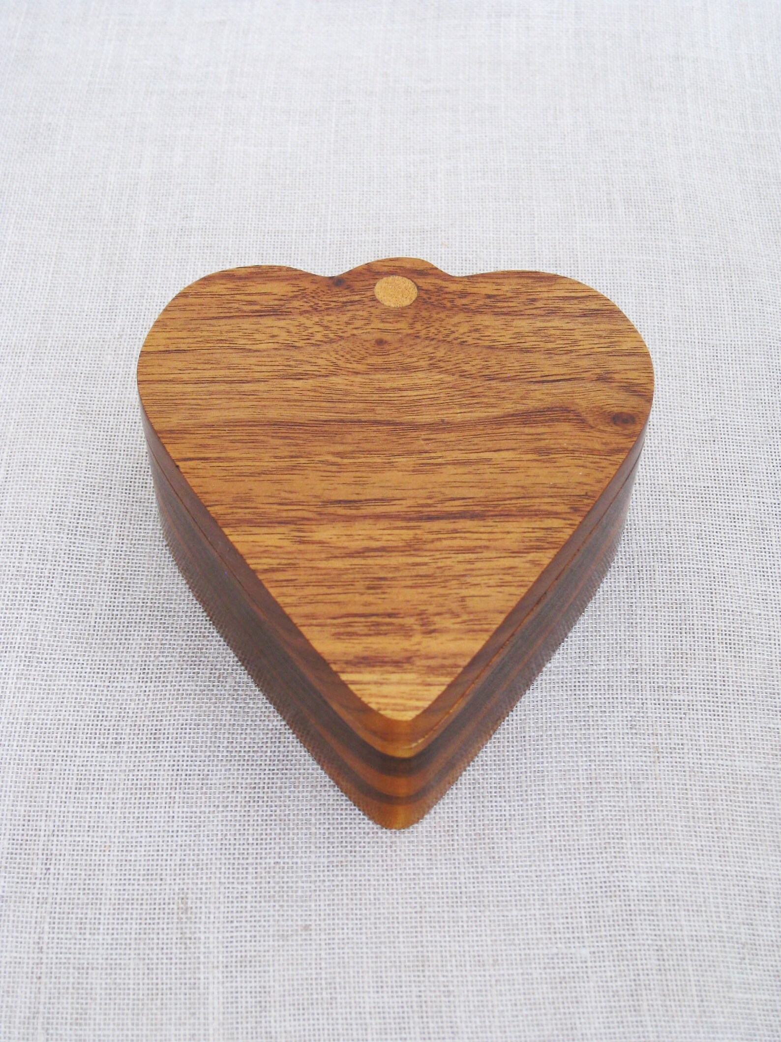 Vintage Heart Shaped Box Wood Small Storage Organization - Etsy