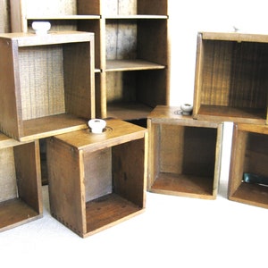 Primitive Spice Box Chest of Drawers, Folk Art Storage and Organization ...