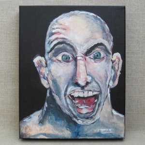 Male Portrait Painting Original Fine Art Portraiture Small Contemporary ...