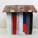 Vintage Folk Art House Sculpture, Contemporary Rustic Cabin Décor ...