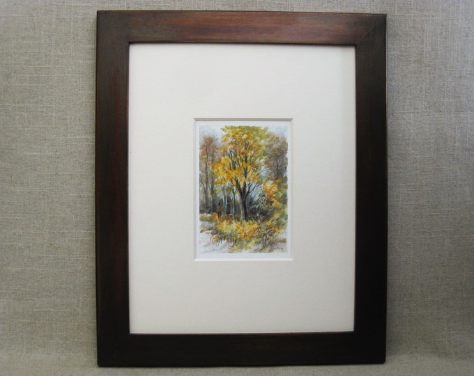 Vintage Landscape Watercolor Painting Richard K Collopy - Etsy