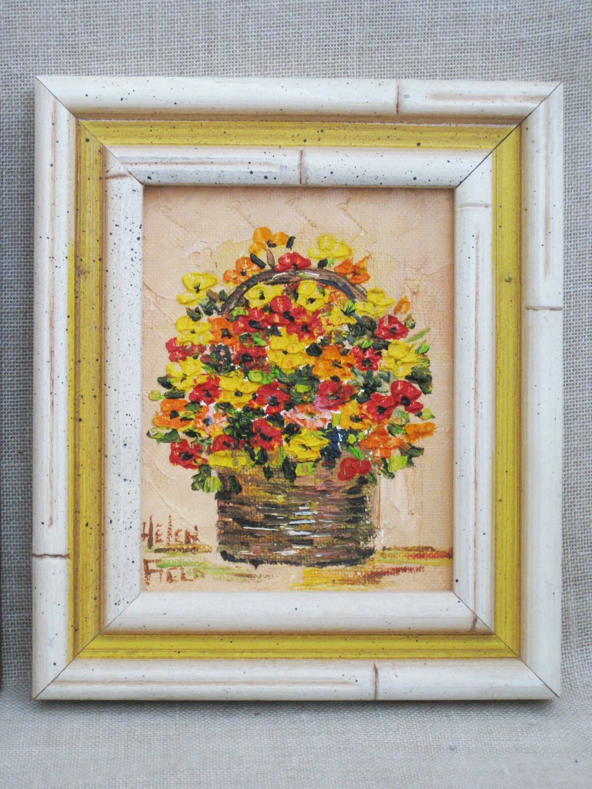 Vintage Helen Field Floral Still Life Painting Collection, Flowers ...