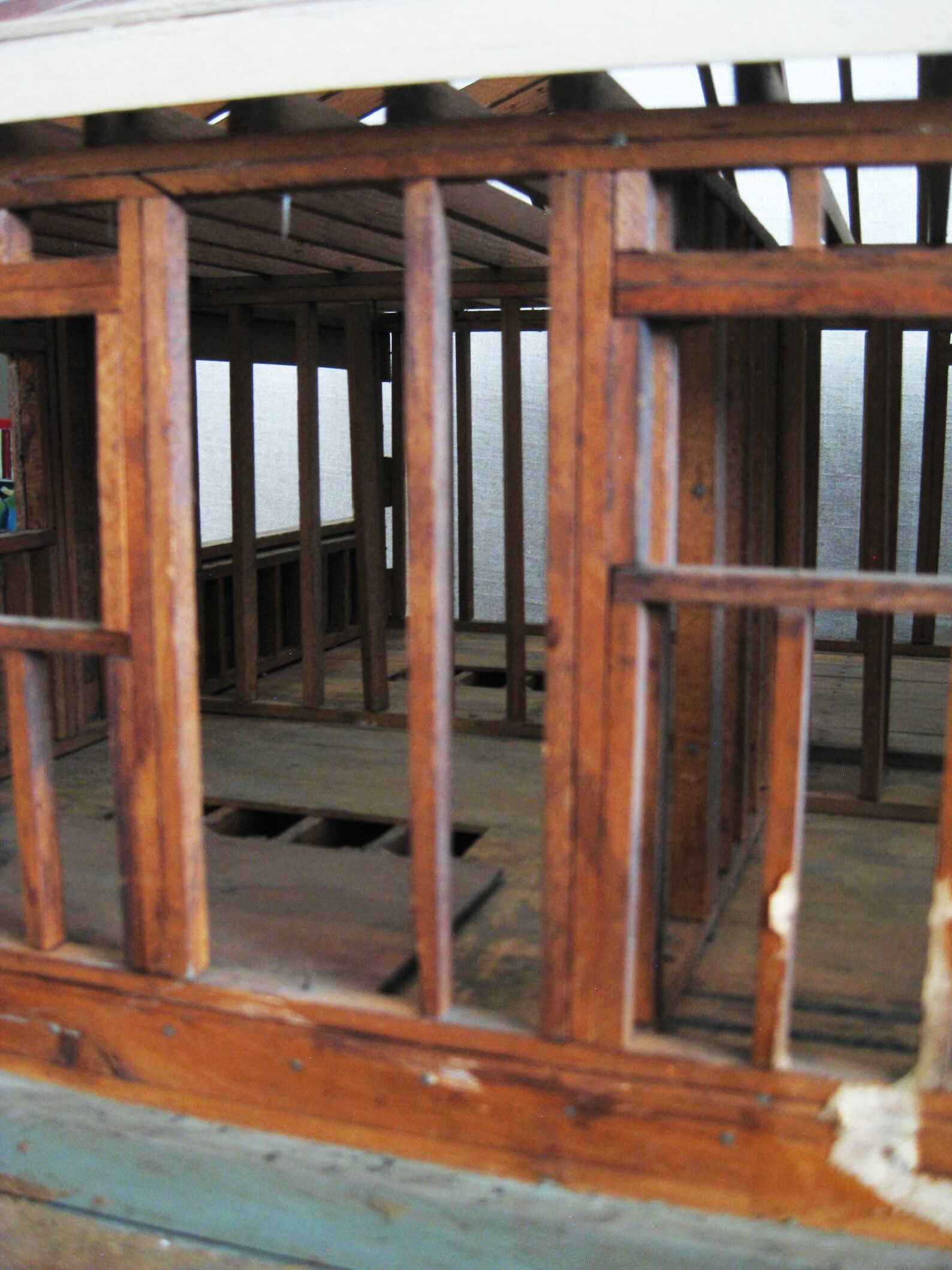 RESERVED Vintage Scale Model House Folk Art House Scale - Etsy