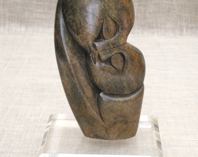 Stone Carving , Mother and Child , Small Carving , Stone , Figure ...