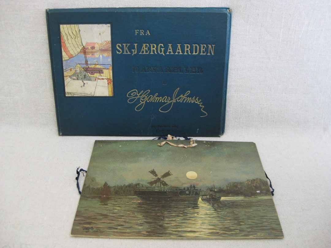 Antique Portfolio European Fine Art Prints, Hjalmar Johnssen Paintings ...